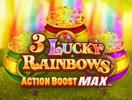 3 Lucky Rainbows Action Boost Max - Hämta en välkomstbonus och spela här