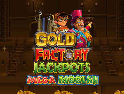 Gold Factory Jackpots Mega Moolah - Hämta en välkomstbonus och spela här